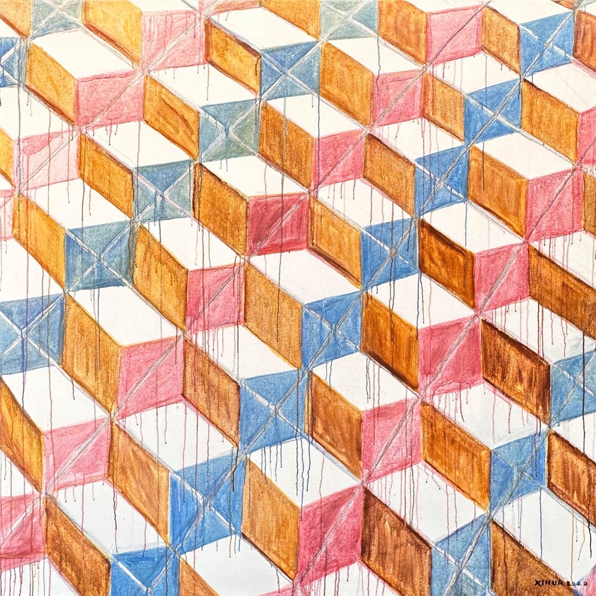 Flower Tile Series《花砖系列》 – Highlight Art